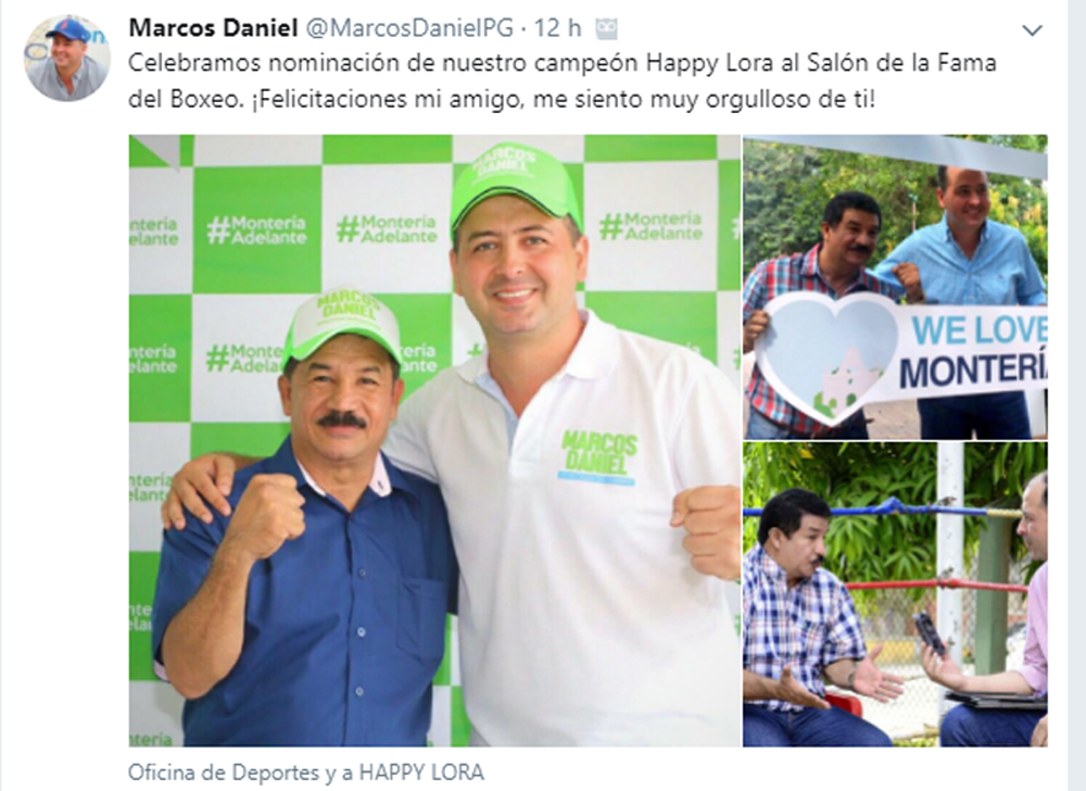 “Esto es lo máximo, después de ganar un título mundial: Miguel “Happy ...