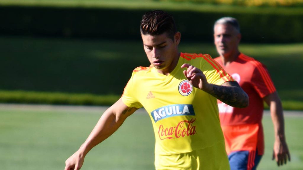 James y Barrios volvieron a entrenar con el resto de jugadores – LARAZÓN.CO