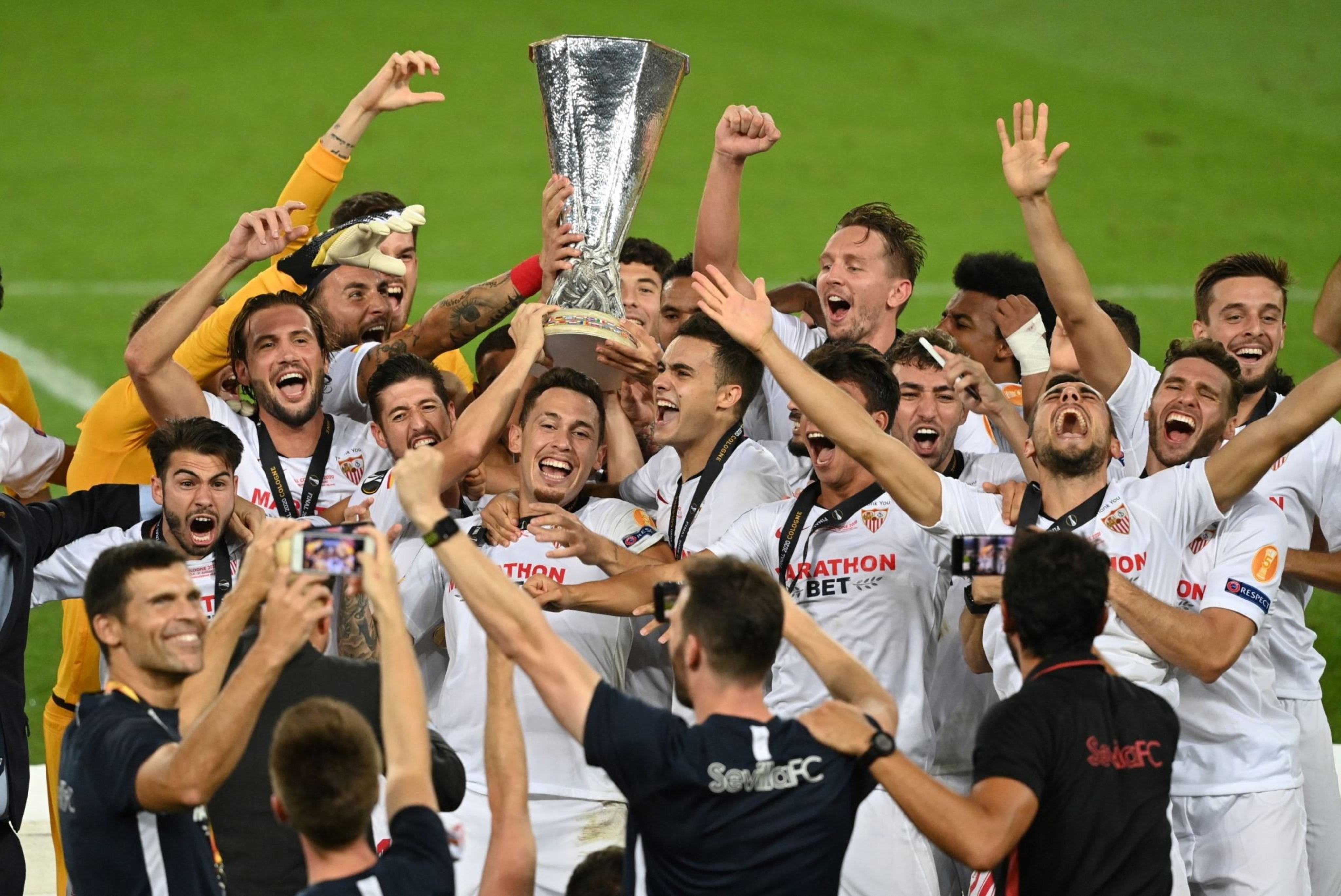  Sevilla Campe n De La UEFA Europa League LARAZON CO