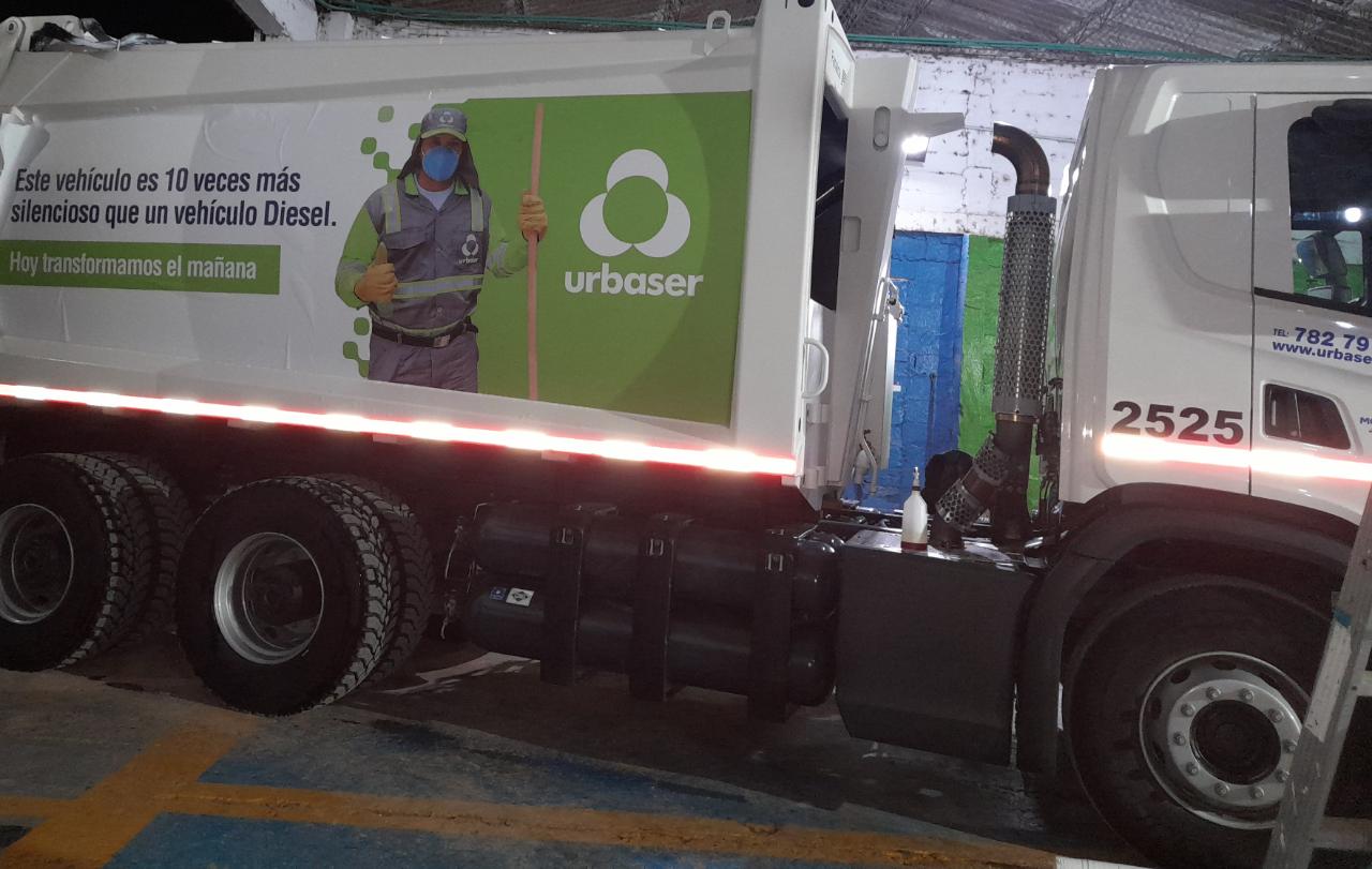 Urbaser adquiere su primer vehículo recolector a biogás, la meta es ...