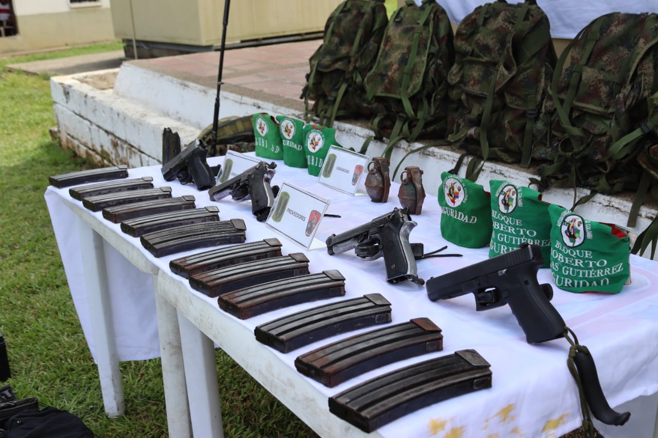 Decomisan material de guerra del Clan del Golfo en el Bajo Cauca ...