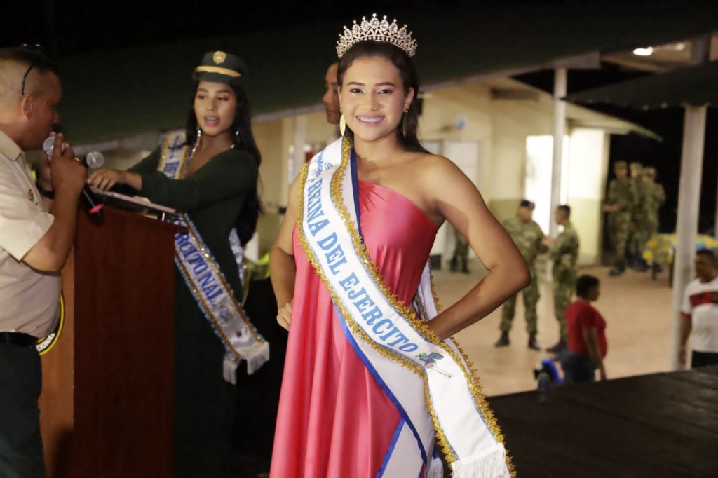 Melissa Parra López fue coronada como la Reina del Ejército 2023 ...